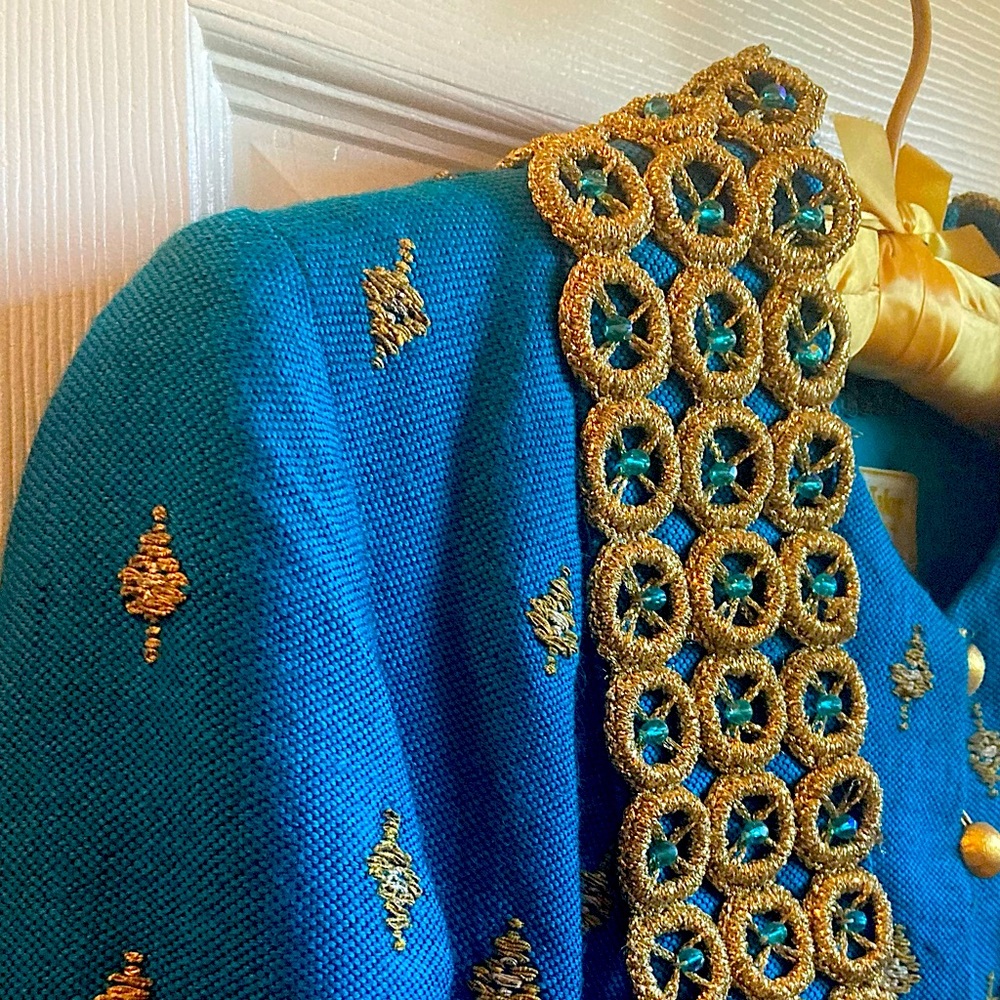 Nikos-Takis Dress Coat ~ Authenticated Haute Couture - Gem